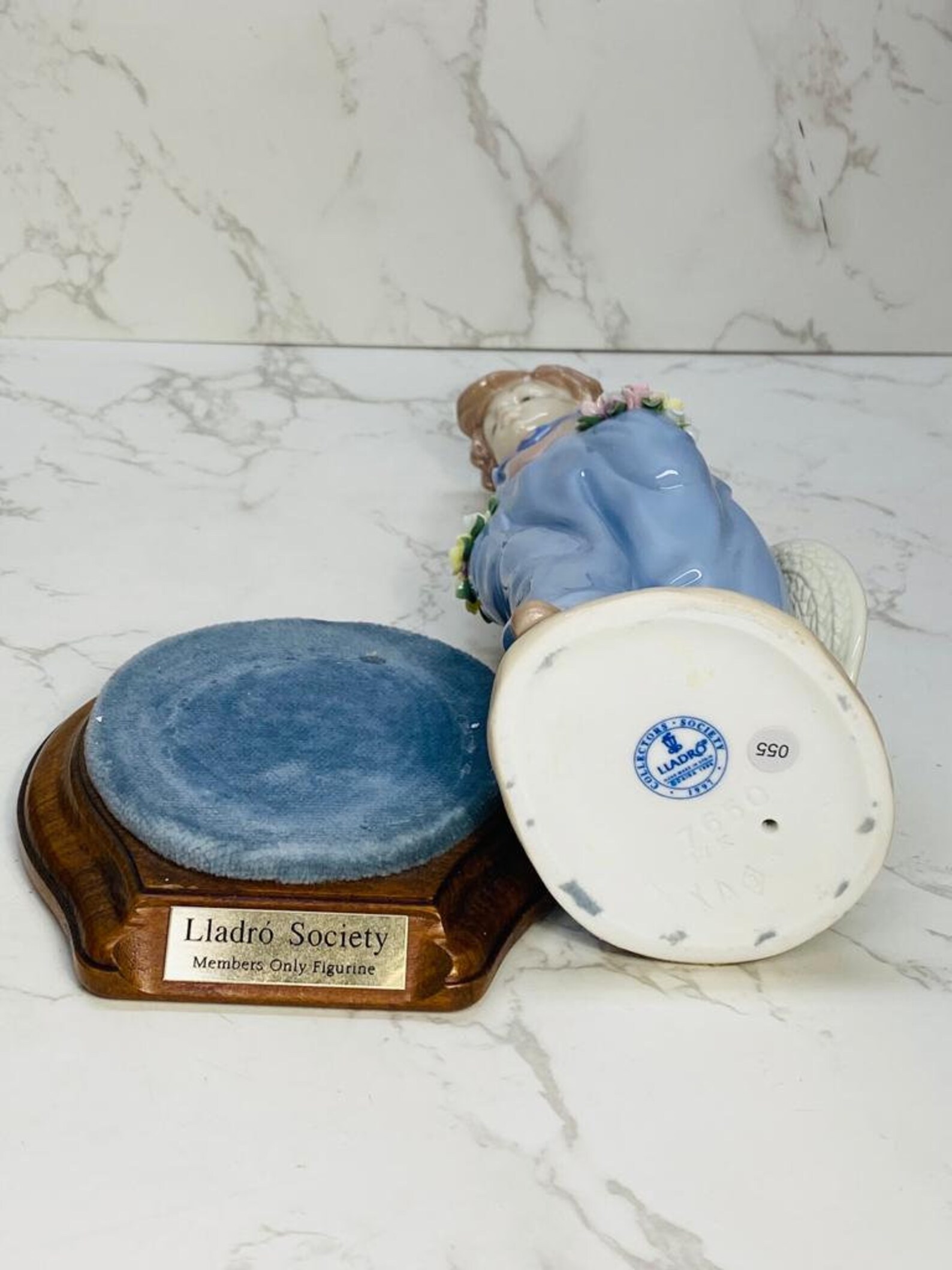 Lladro 7650 Pocket Full of Wishes Figurine & Base, Original Box - Etsy
