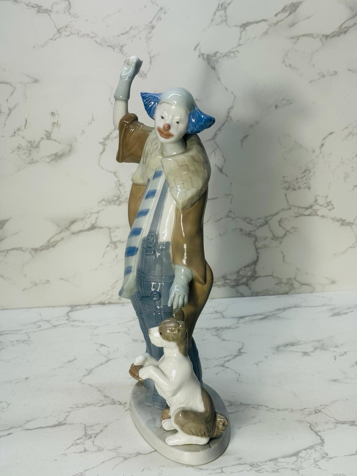 NAO for LLADRO Clown W/ Dog Chasing Ball Stunning - Etsy
