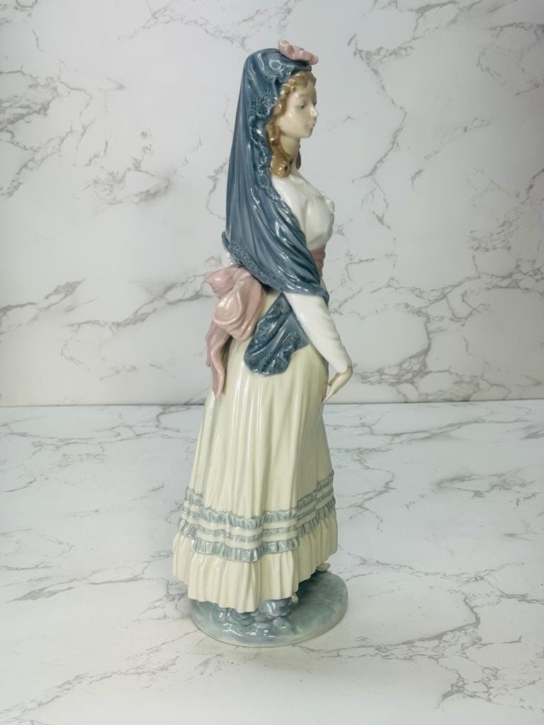 Lladro Spain Porcelain Figurine 'goya Lady' #5125 Retired - Etsy