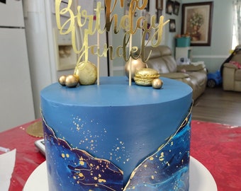 Custom Edible Image Icing Frosting Sheet Cake Topper - Etsy