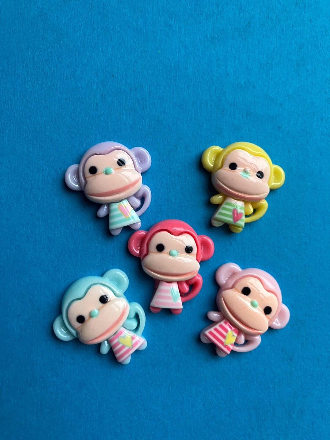 The Wee Monkey in a Box ,shelf Ornament, Kawaii Keepsake, Feelgood Gift ...