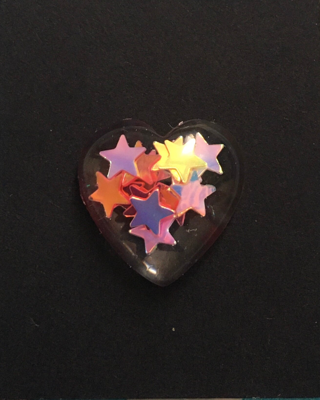 The Wee Star Filled Heart in a Box ,shelf Ornament, Kawaii Keepsake ...