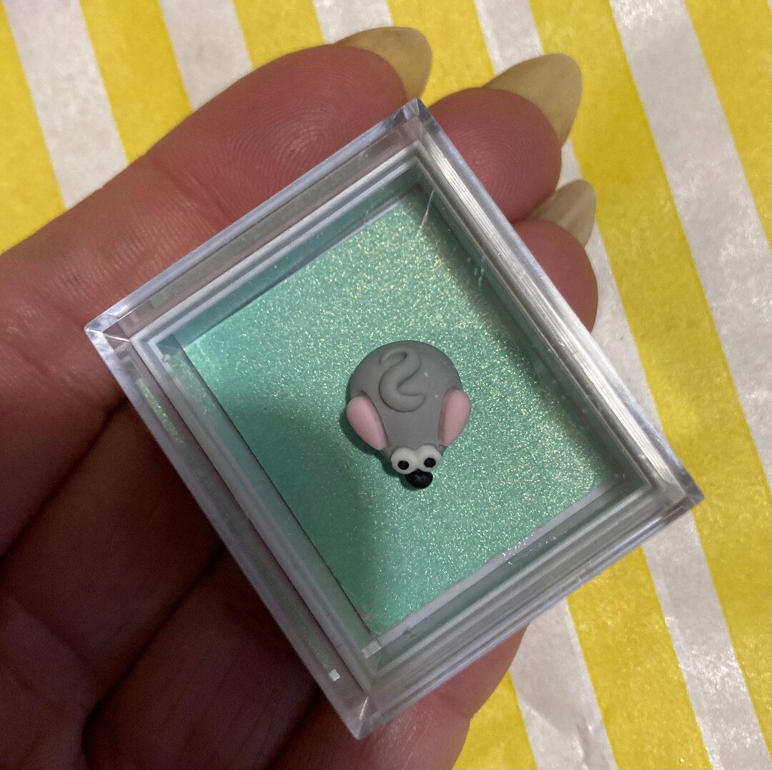The Wee Mouse in a Box Description, Shelf Ornament, Kawaii Keepsake ...