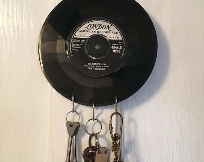 7” Record Key Holder/hanger, or Necklace Hanger, Random Colour ...