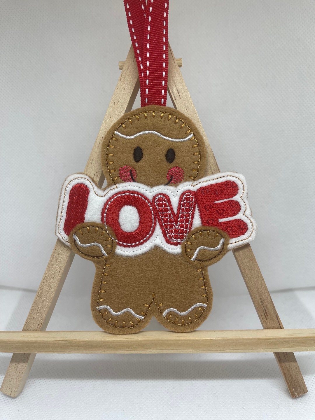Love Gingerbread Man, Gift for Mum, Gift for Family, Valentine’s Day ...