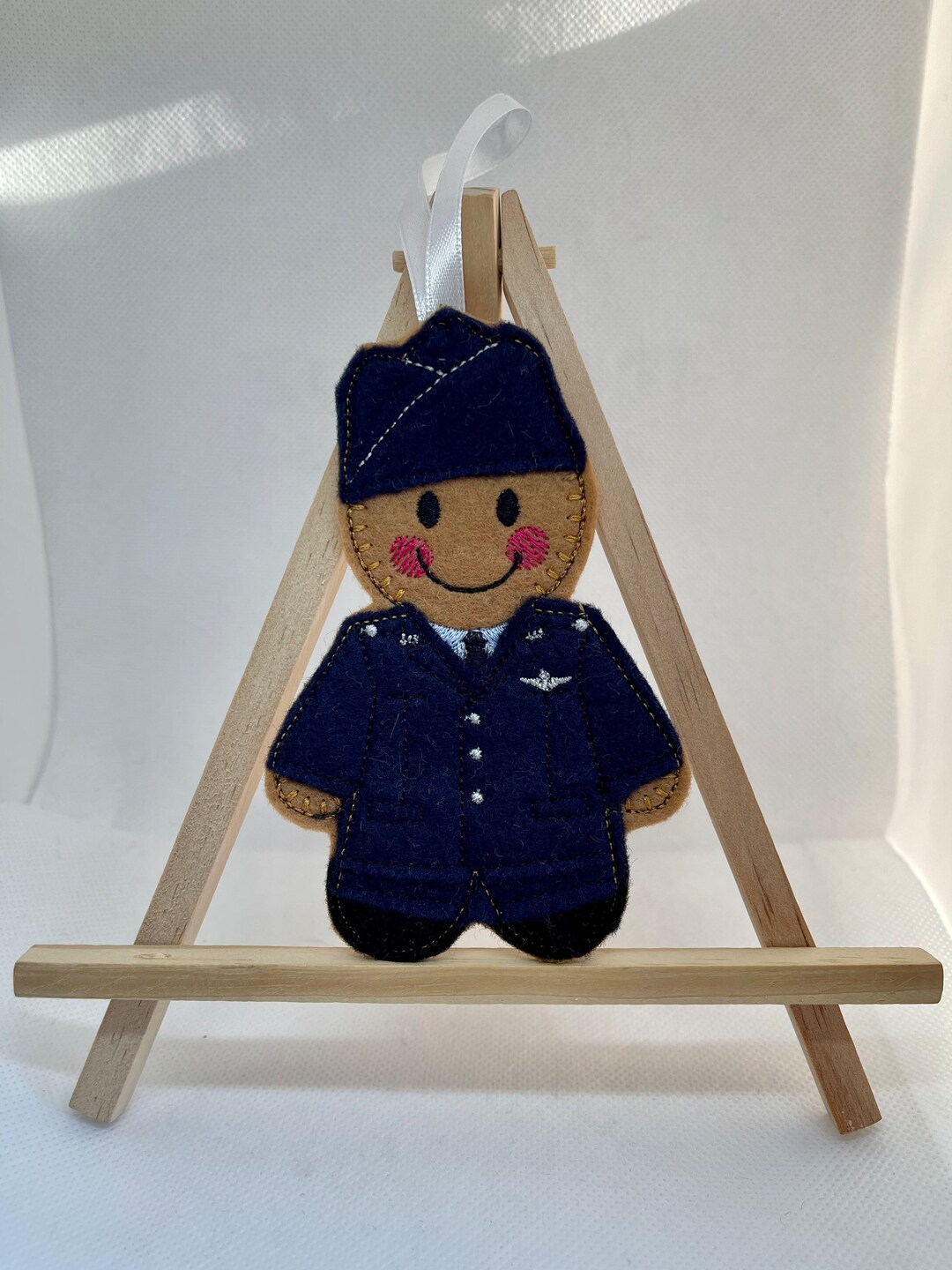 Air Force Gingerbread Man Hanging Decoration, Air Force Gift, Air Force ...