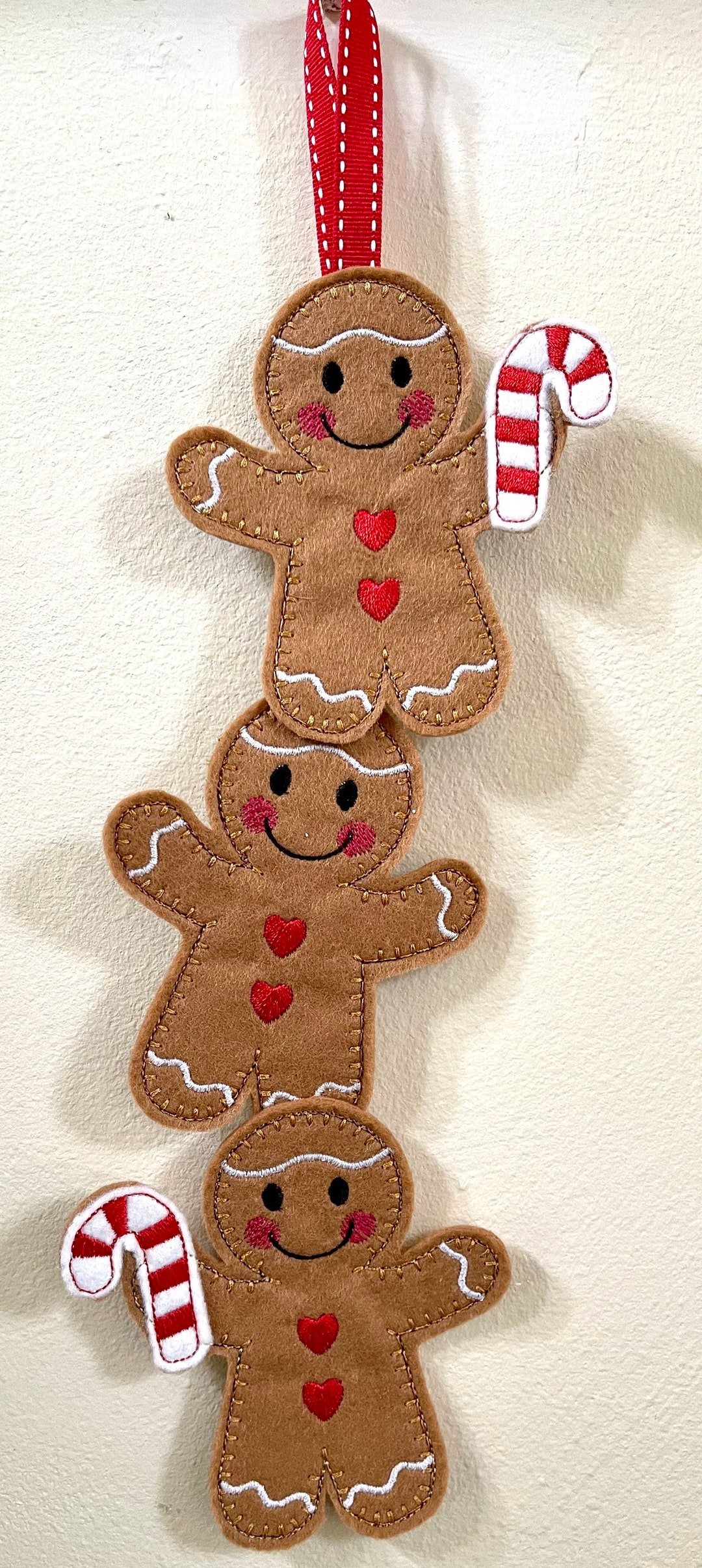 Gingerbread Man Hanging Tower, Christmas Decoration, Gingerbread ...
