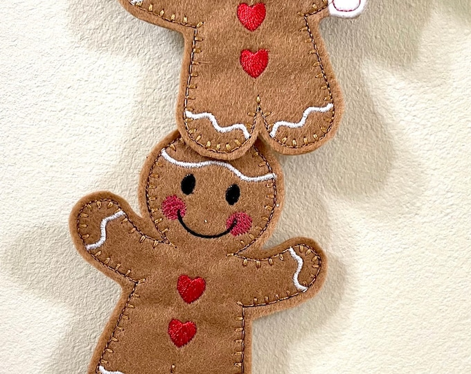 Gingerbread Man Hanging Tower, Christmas Decoration, Gingerbread ...