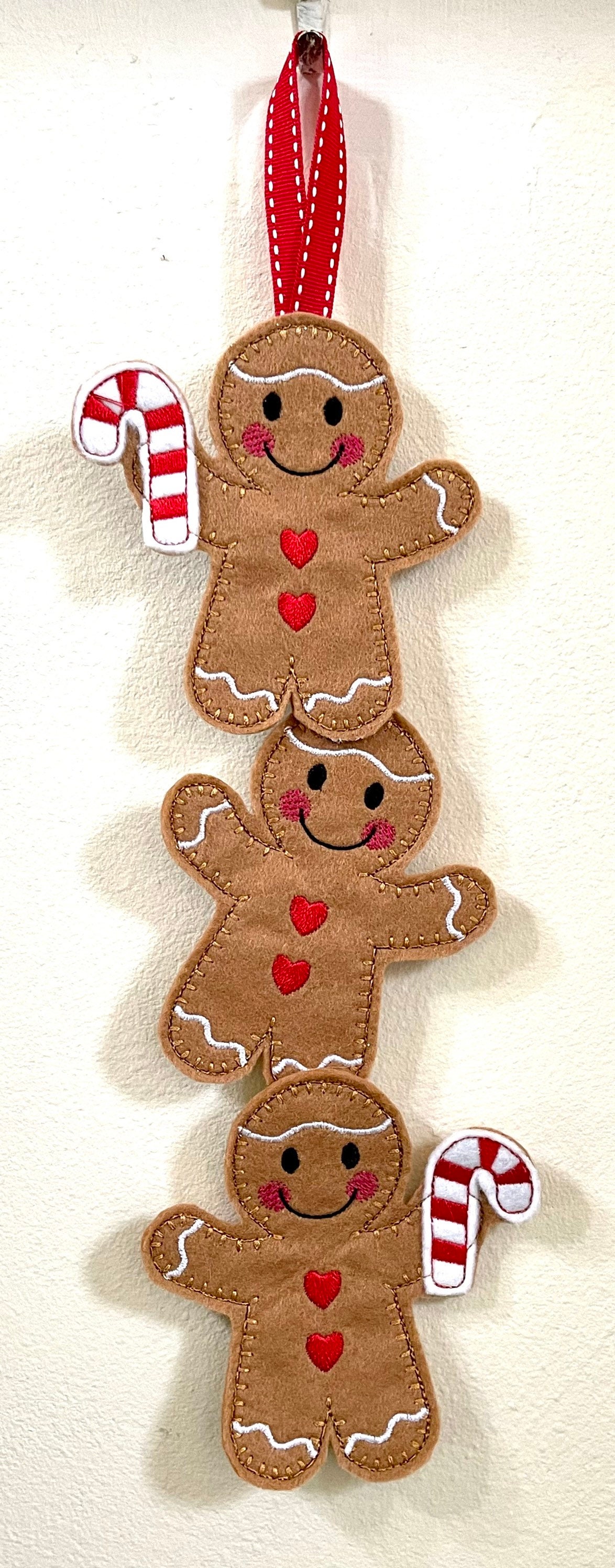 Gingerbread Man Hanging Tower Christmas Decoration - Etsy UK