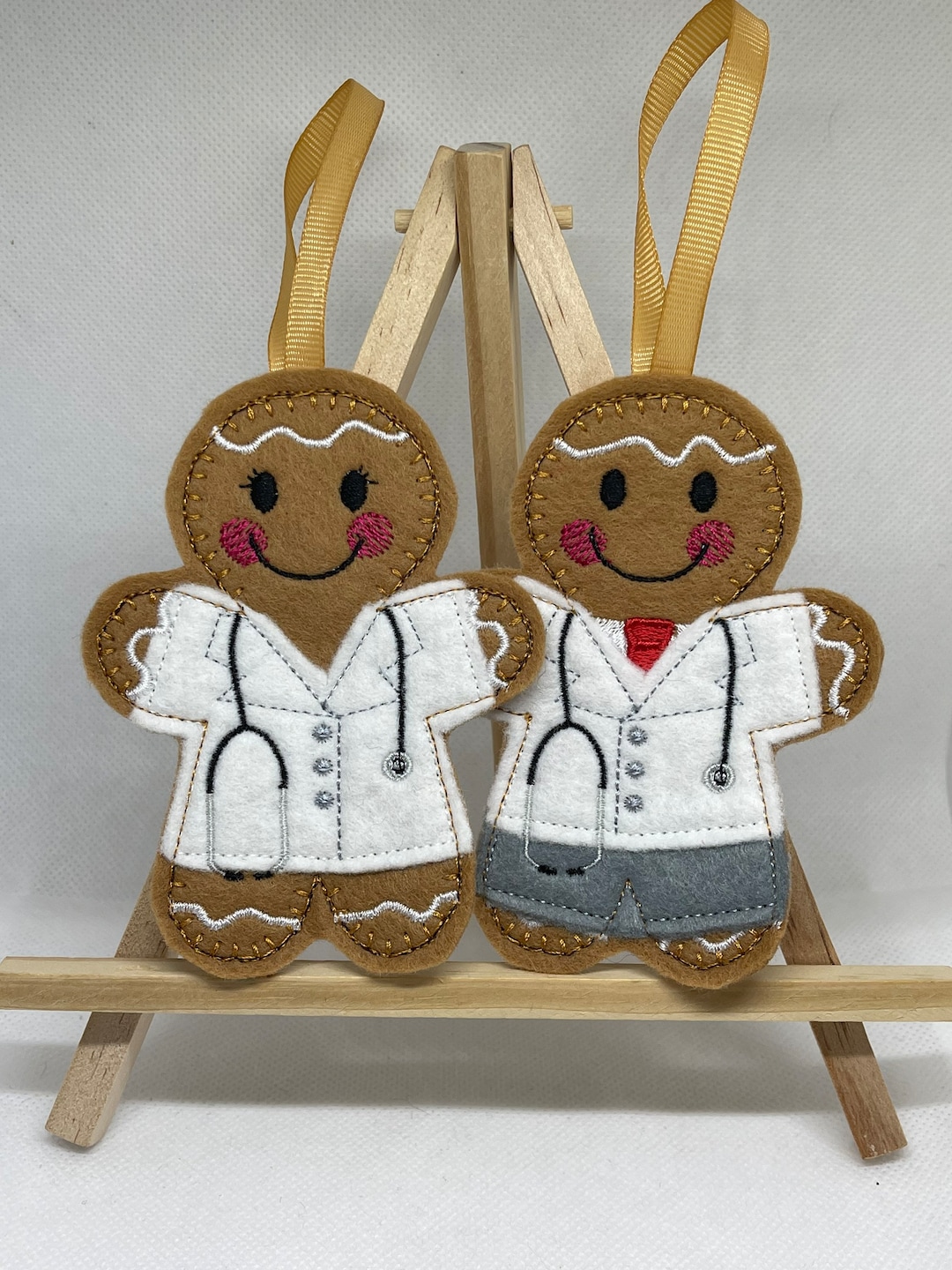 Doctor Gingerbread Man, GP, NHS, Personalised Gift, Handmade, Gift for ...