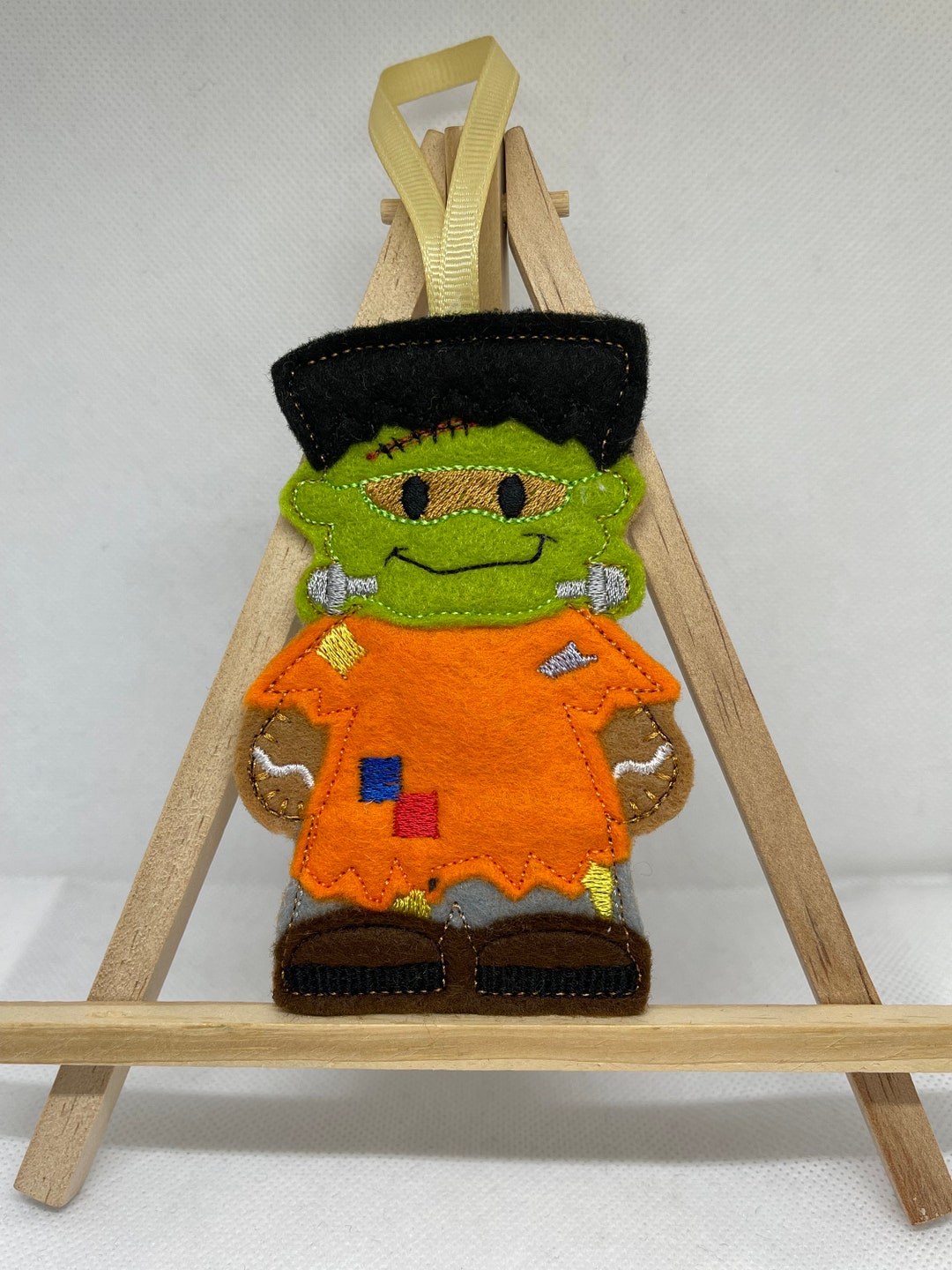 Frankenstein Gingerbread Man, Halloween Decoration, Gift for Halloween ...