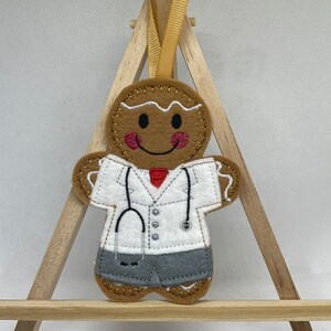 Doctor Gingerbread Man, GP, NHS, Personalised Gift, Handmade, Gift for ...
