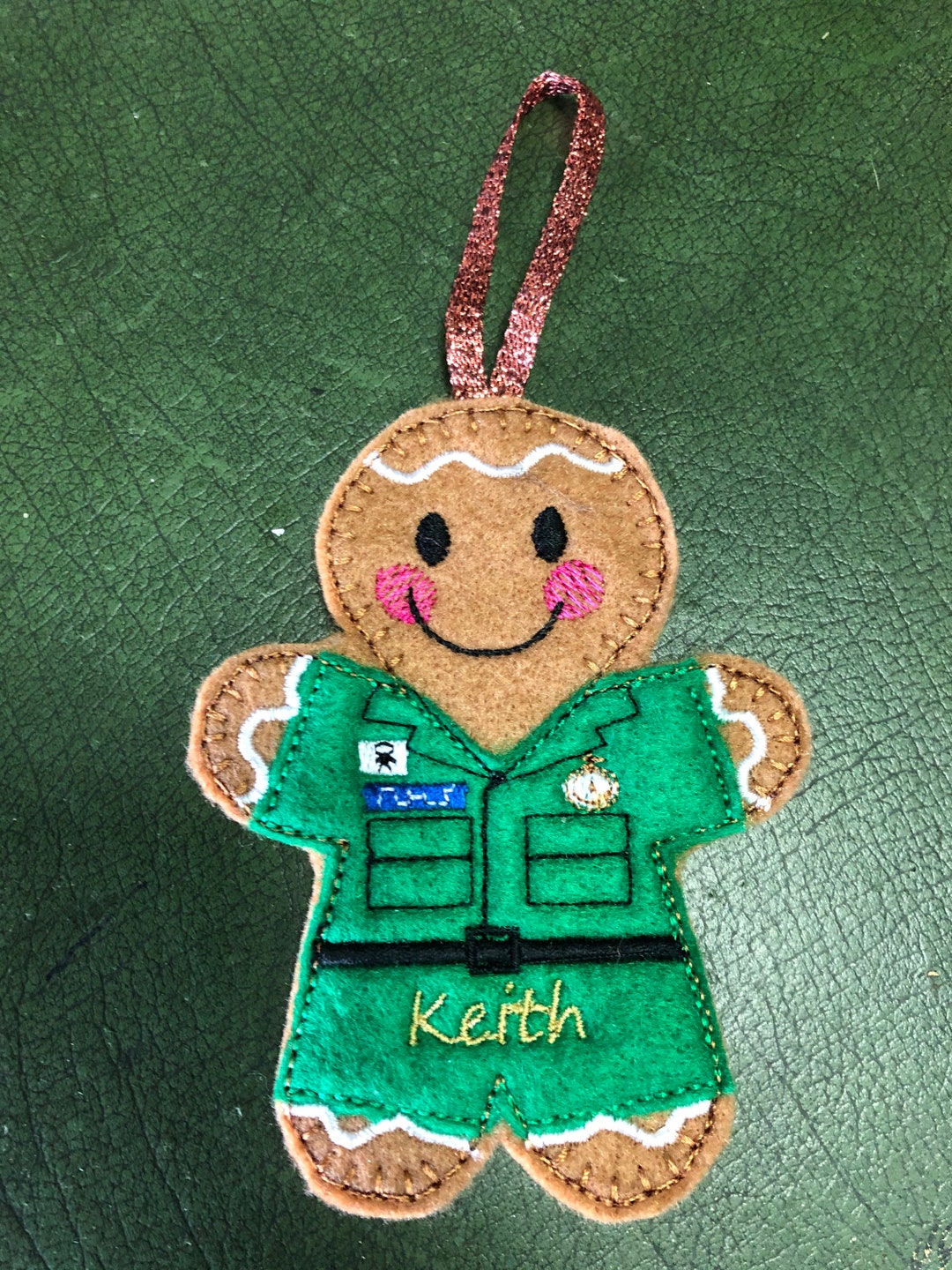 Paramedic Gingerbread Man, First Aider, First Responder, NHS Worker ...