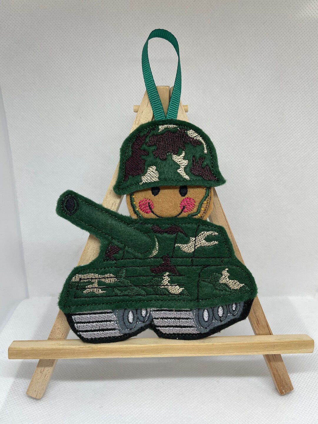 Army Tank Gingerbread Man Decoration Gingerbread Man Ornament ...