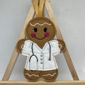 Doctor Gingerbread Man, GP, NHS, Personalised Gift, Handmade, Gift for ...