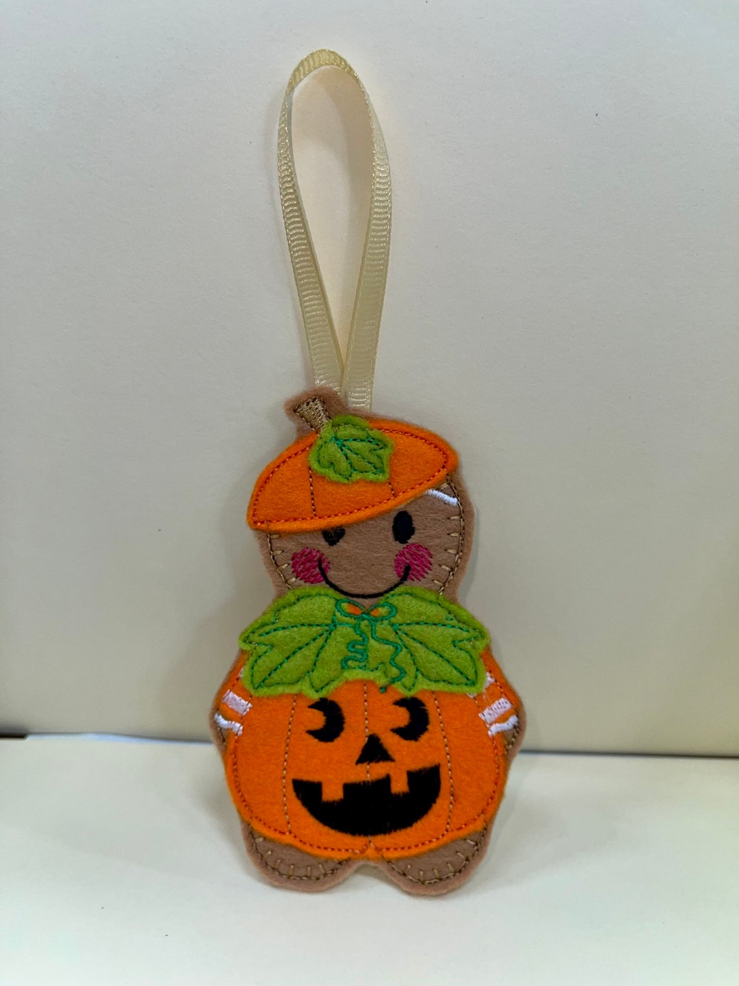 Gingerbread Man Pumpkin Dress Up, Halloween Decoration, Gift for ...