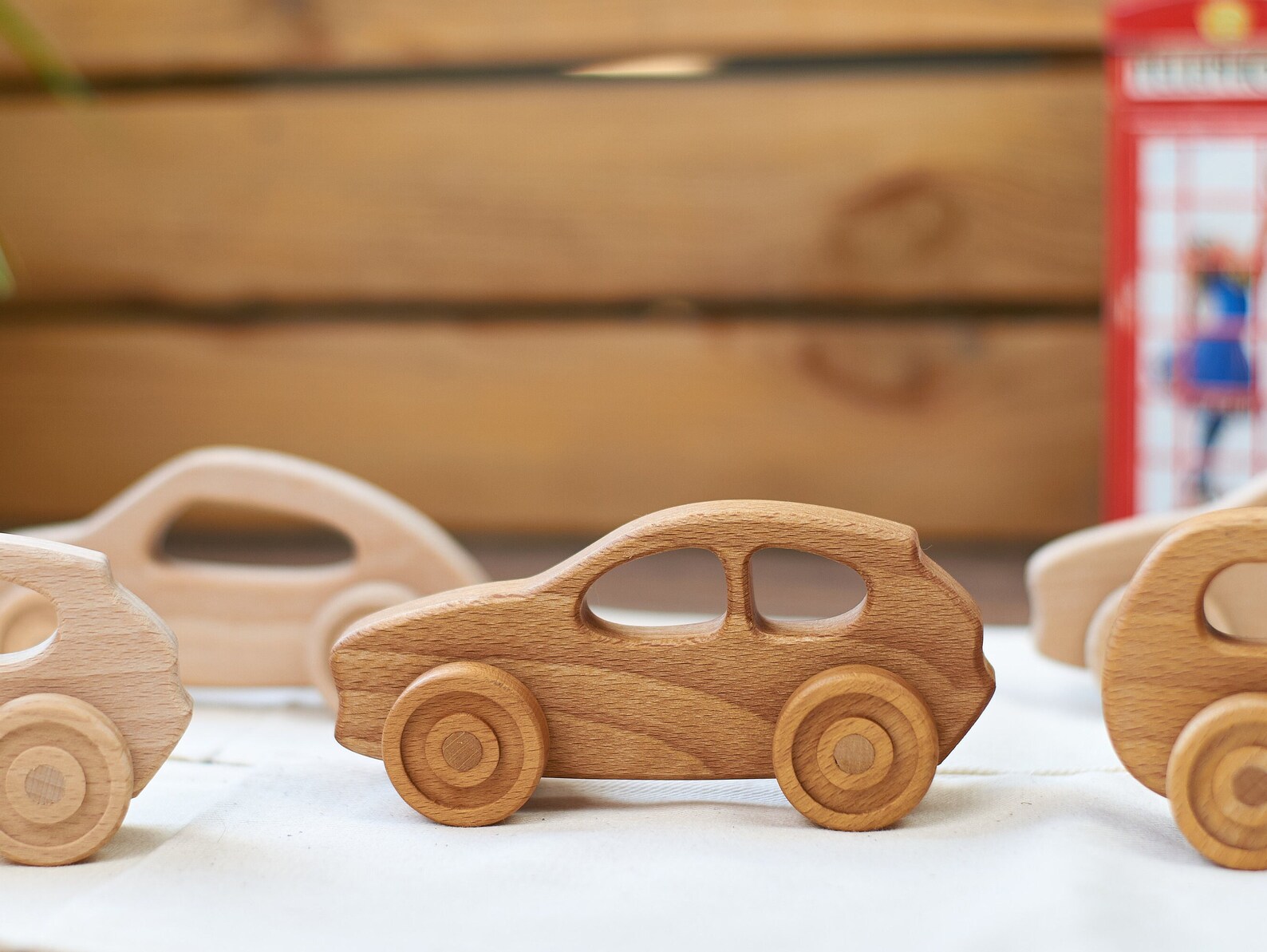 Wooden Toy Car Handmade Push Vehicle Montessori Toy Toddler - Etsy