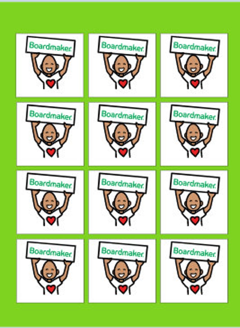 Custom Personalized Boardmaker Visual Support Visual Schedule Printable ...