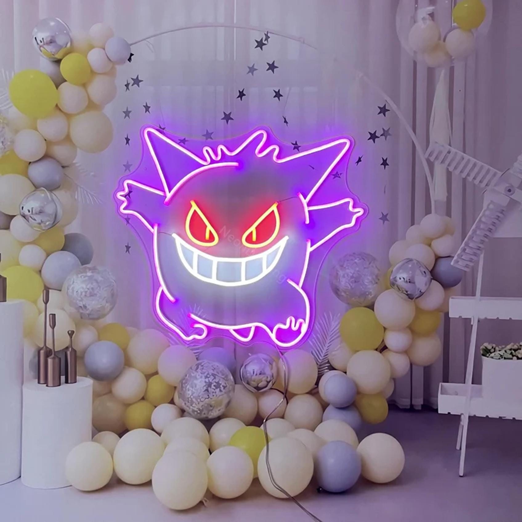 Anime Neon Sign Art Custom,anime Wall Art,kid's Room Decor,neon Sign ...