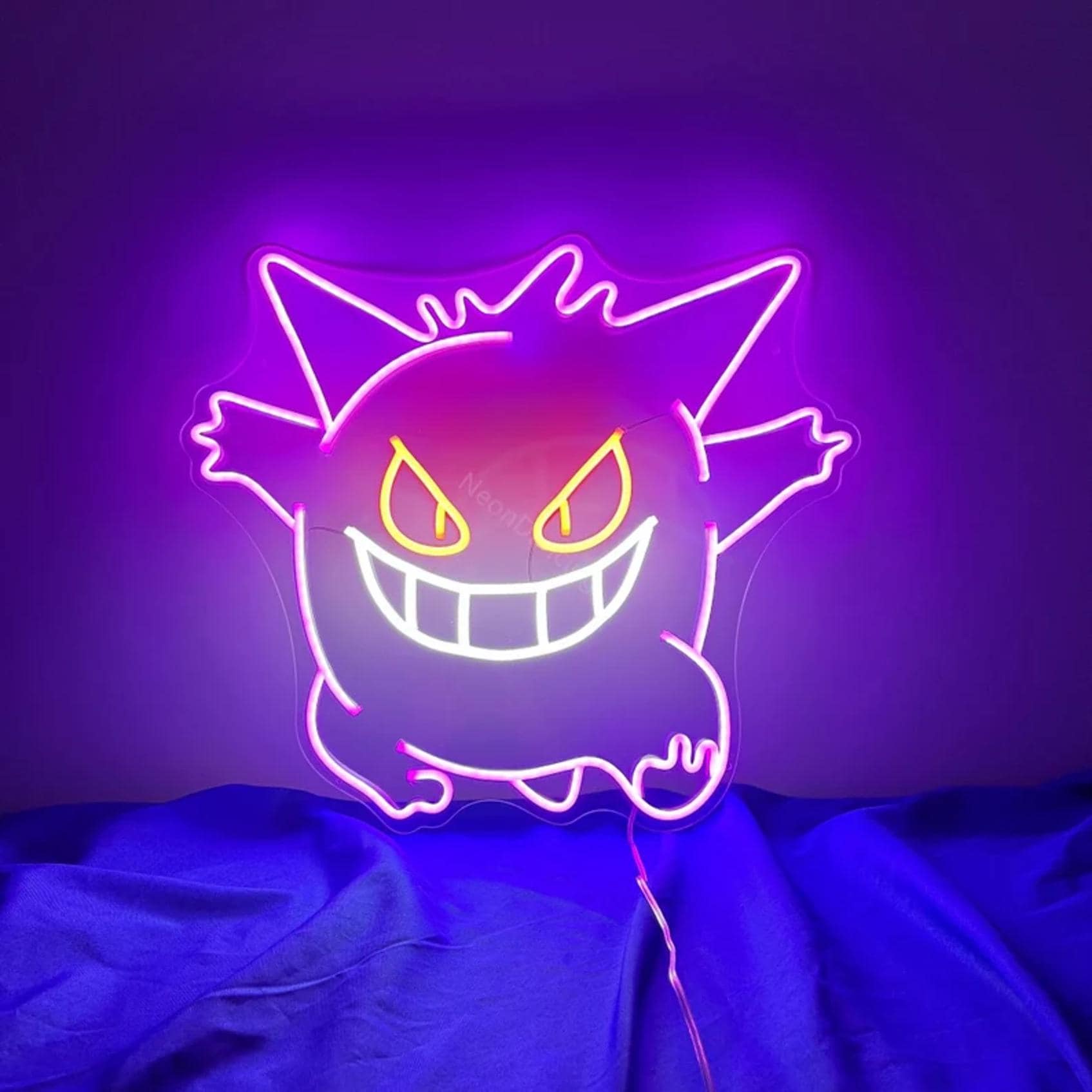 Anime Neon Sign Art Custom,anime Wall Art,kid's Room Decor,neon Sign ...