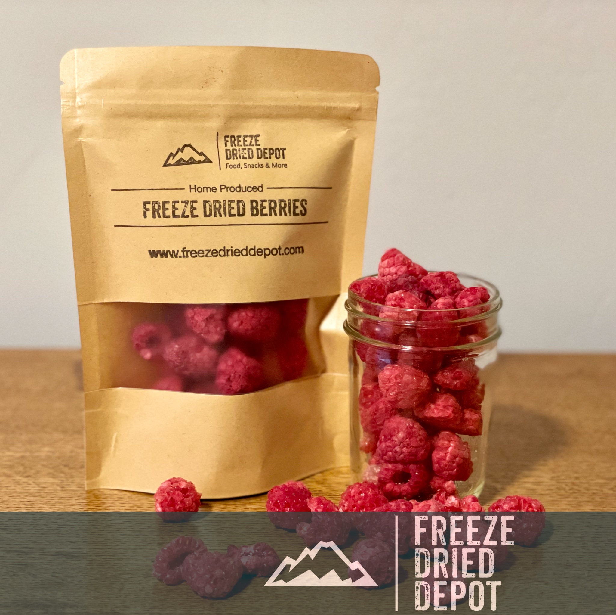 Freeze Dried Raspberries, Freeze Dried Fruit, Handcut and Locally ...