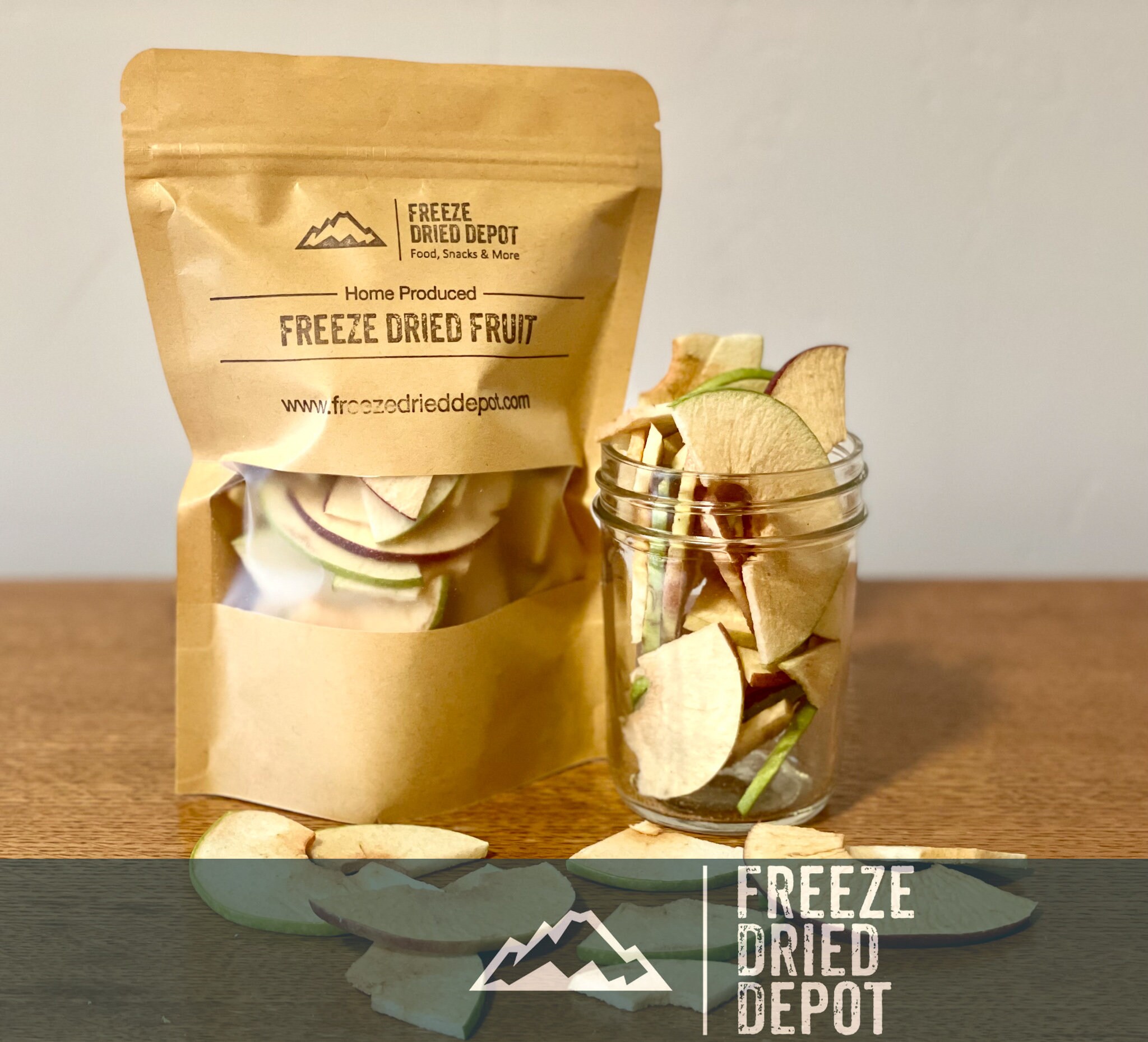 Freeze Dried Apple Slices, Freeze Dried Fruit, Handcut and Locally ...