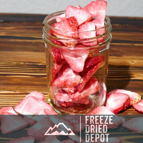 Freeze Dried Raspberries Freeze Dried Fruit Handcut and - Etsy