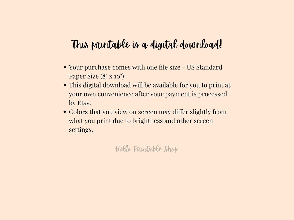 Minimalist Weekly Planner Printable, Weekly Planner - Etsy