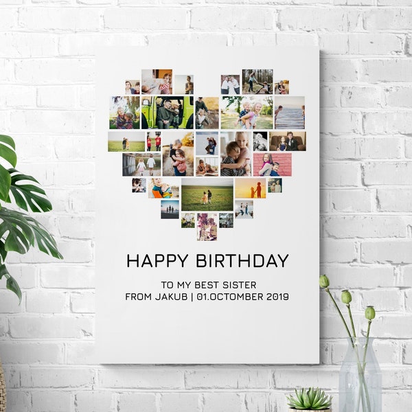 Photo Collage for Brother and Sister - Etsy