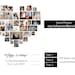 Heart Shape Photo Collage Poster Personalized Keepsake Gift - Etsy