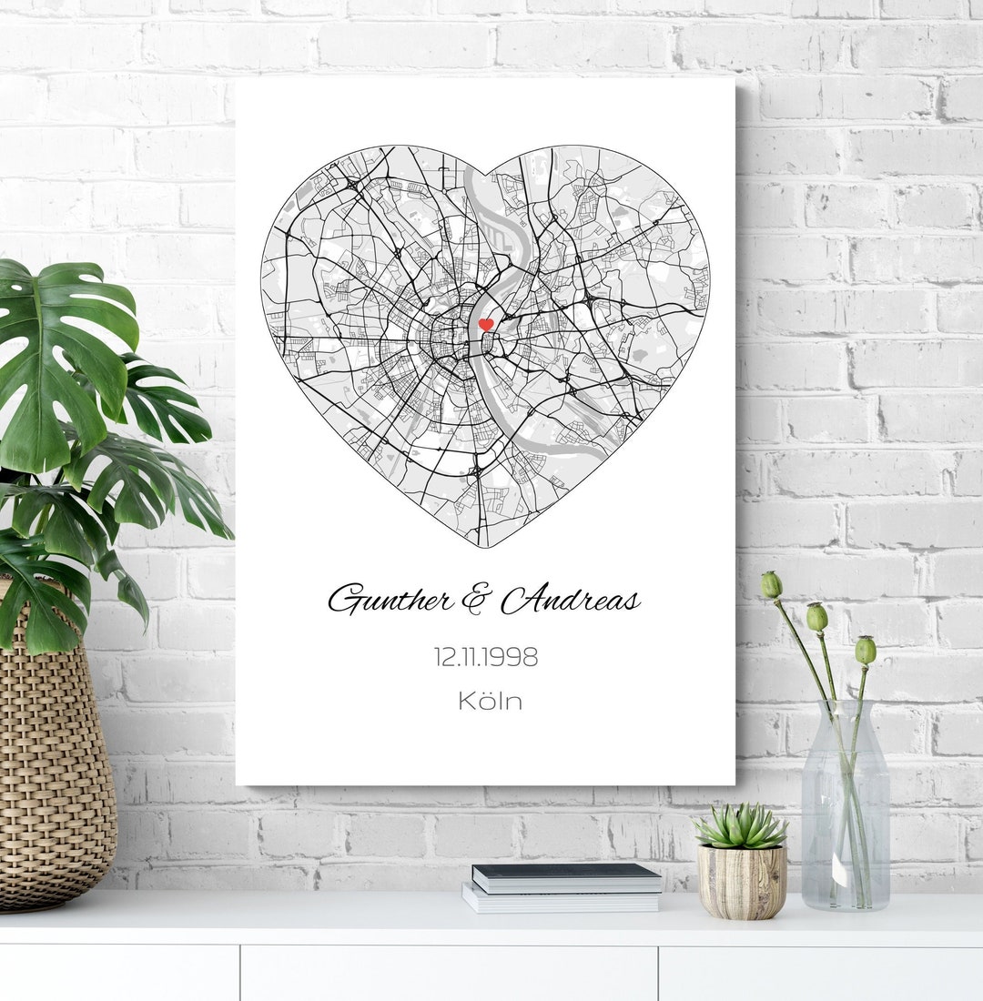 Personalized Wedding Gift, Poster of Memorable Location - Etsy