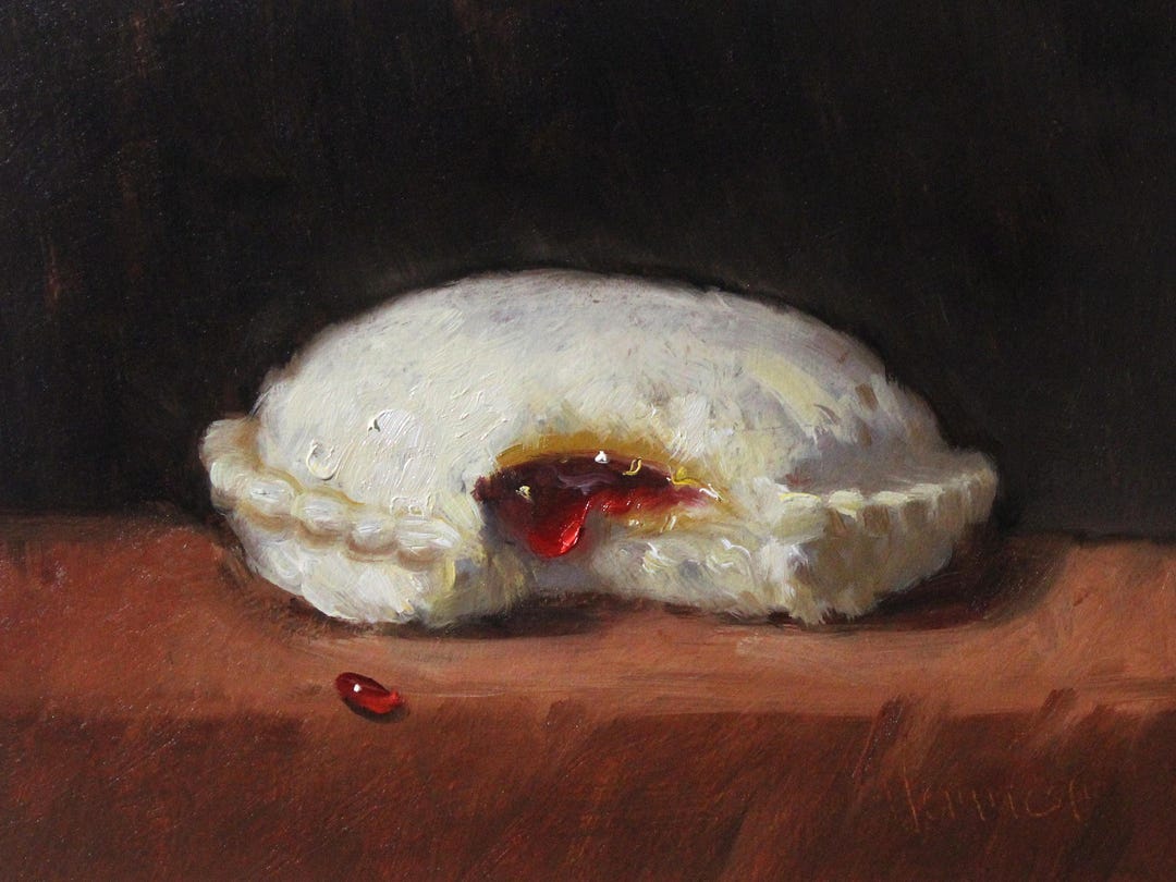 Uncrustable - NOAH VERRIER Original Still Life Oil Painting, Signed ...