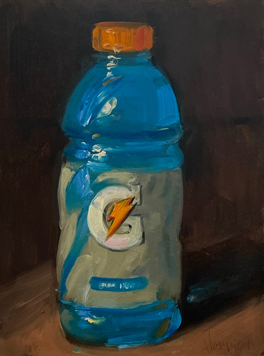 Gatorade - NOAH VERRIER Original Still Life Oil Painting, Signed Fine ...