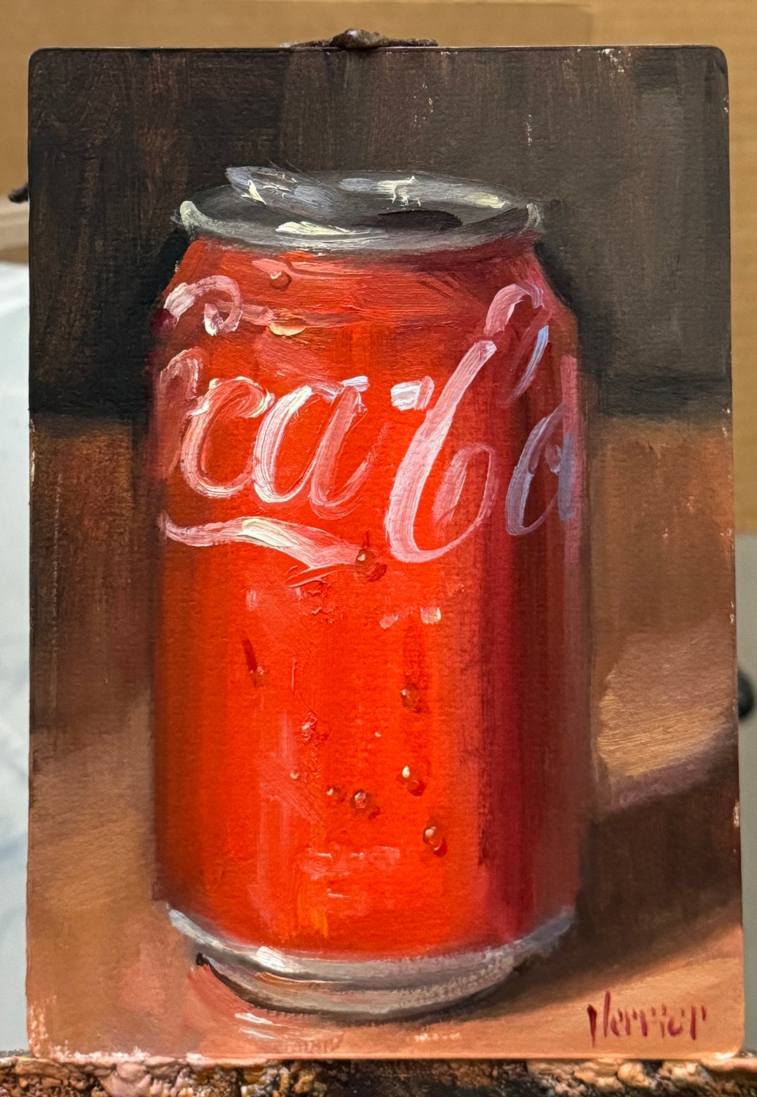 Coke (canvas Print) - NOAH VERRIER Original Still Life Oil Painting, Fine Art Print - Etsy