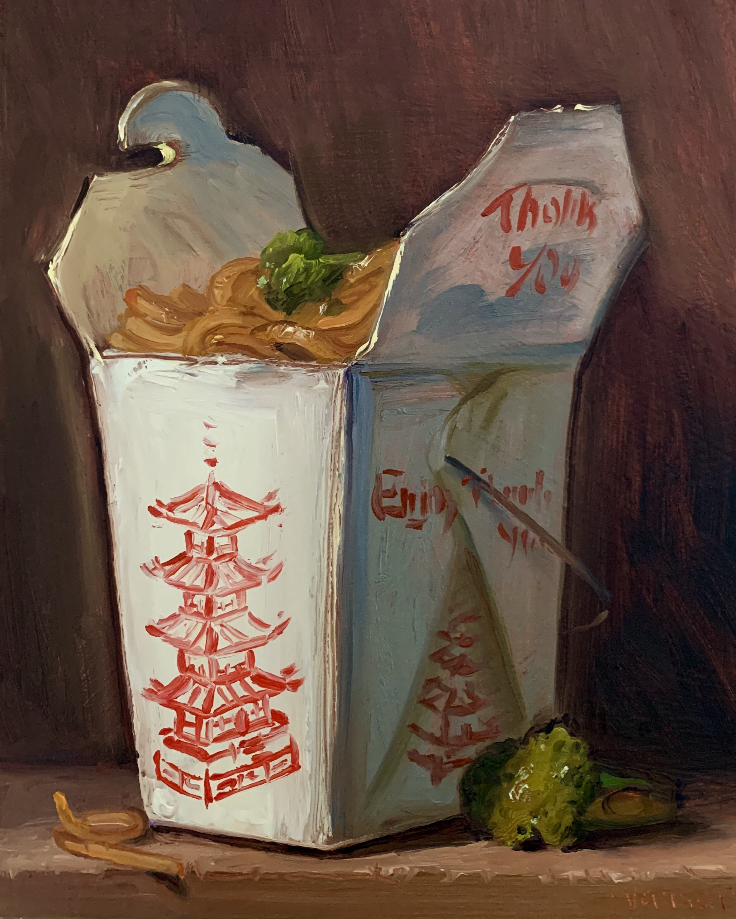 Lomein NOAH VERRIER Original still life oil painting Signed | Etsy