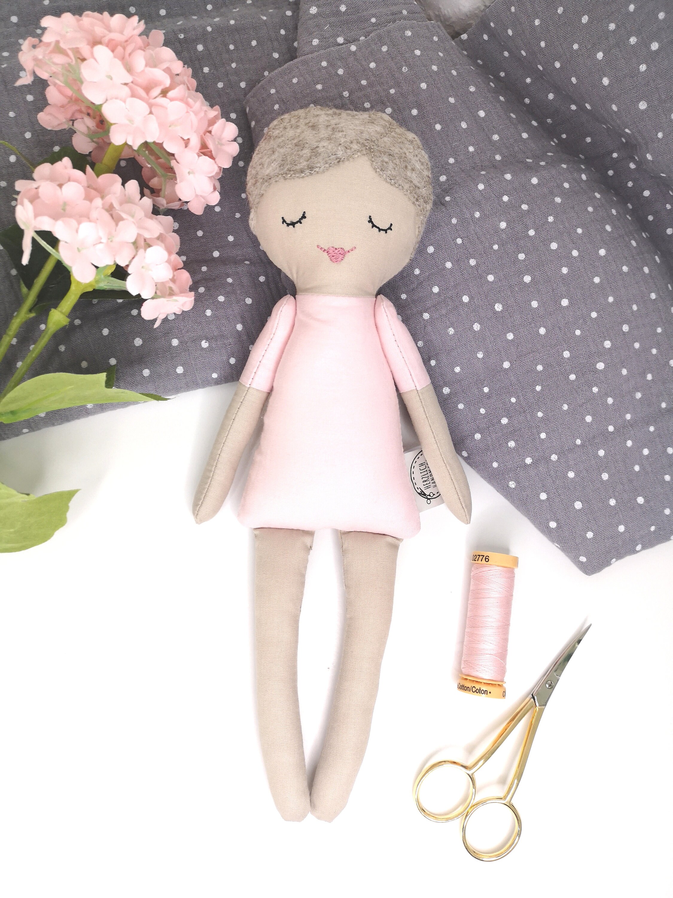 Personalisierte Stoffpuppe für Kinder Puppe für Baby | Etsy