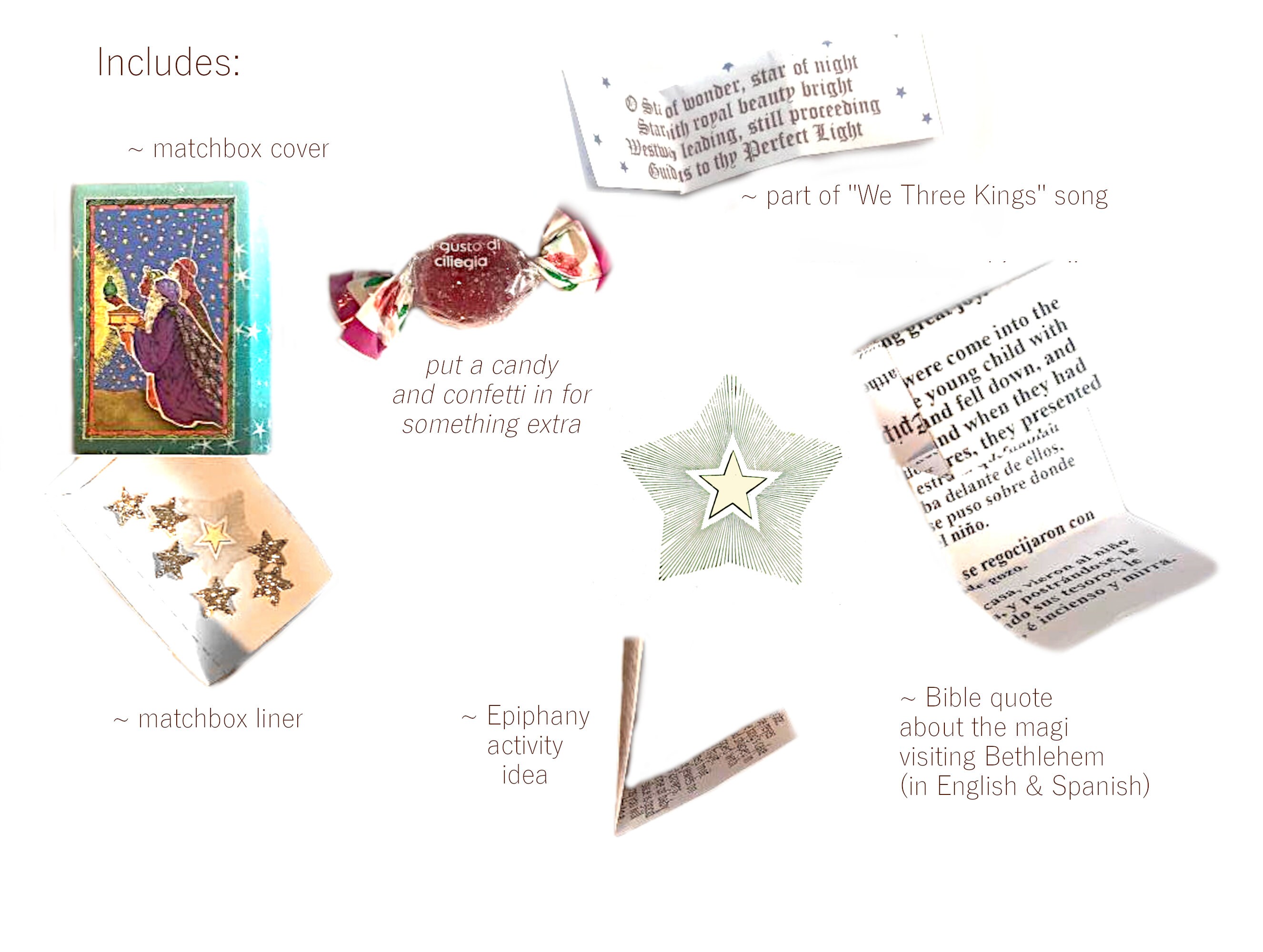 Epiphany Printable Gift! Includes Activity Idea, Part of "we Three ...