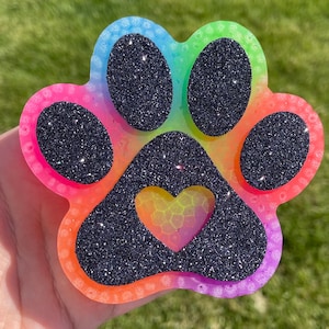 Paw Print Freshie - Etsy