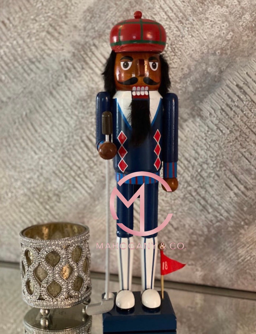 MR. TEE TM Black Golf Nutcracker Free Shipping - Etsy