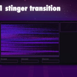 Retro VHS Stream Package | Animated | Overlay, Screens, Panels, Alerts ...