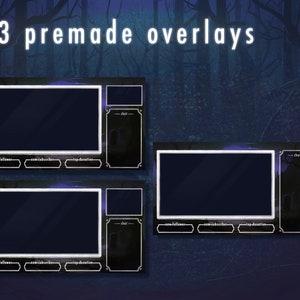 Vampire Castle Stream Package | Animated | Overlay, Screens, Panels ...