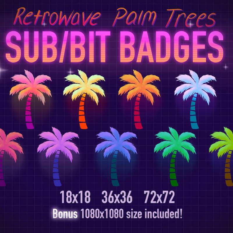 Tree Subscriber Badges - Etsy UK