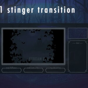 Vampire Castle Stream Package | Animated | Overlay, Screens, Panels ...