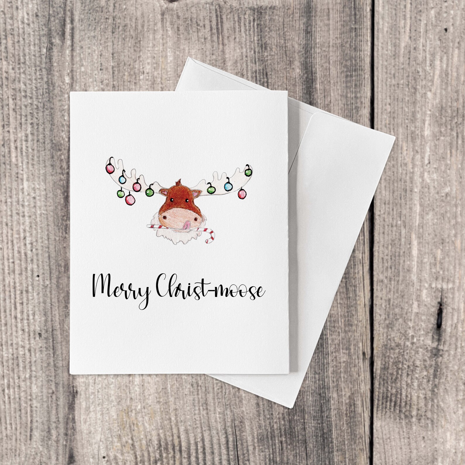Hand Drawn Funny Holiday Card Puns 10 Pack of Holiday Cards - Etsy
