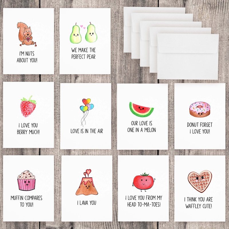 Cute Love Card - Etsy