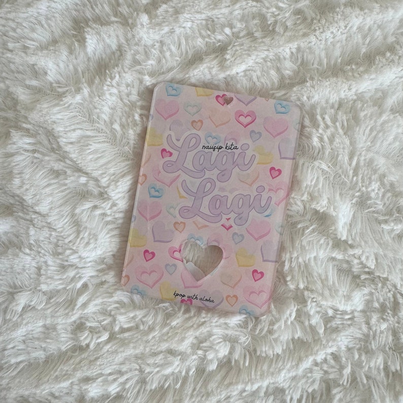 BINI Lagi Inspired Acrylic Photocard Holder - Etsy