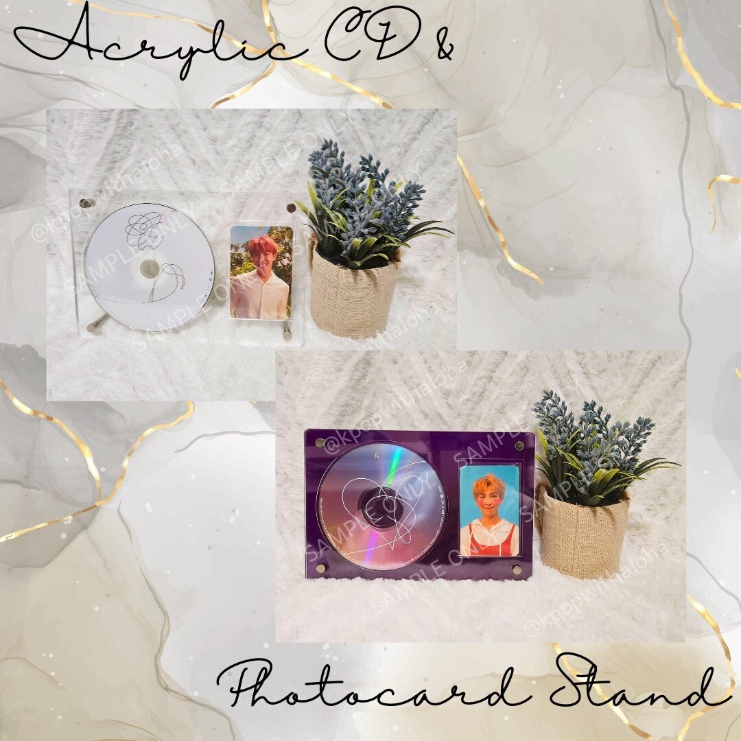 Acrylic CD & Photocard Display Frame - Etsy