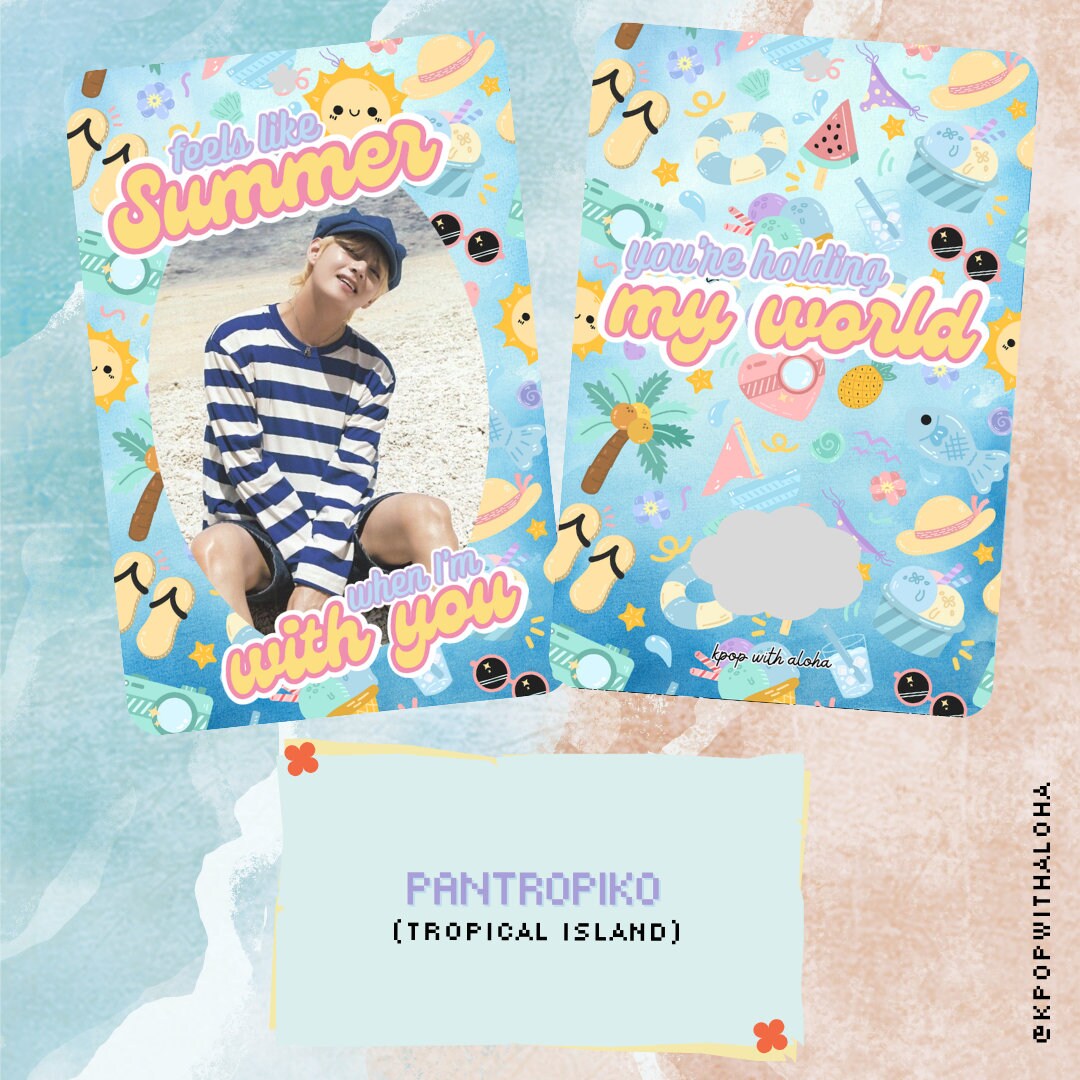 BINI Pantropiko Inspired Acrylic Photocard Holder - Etsy