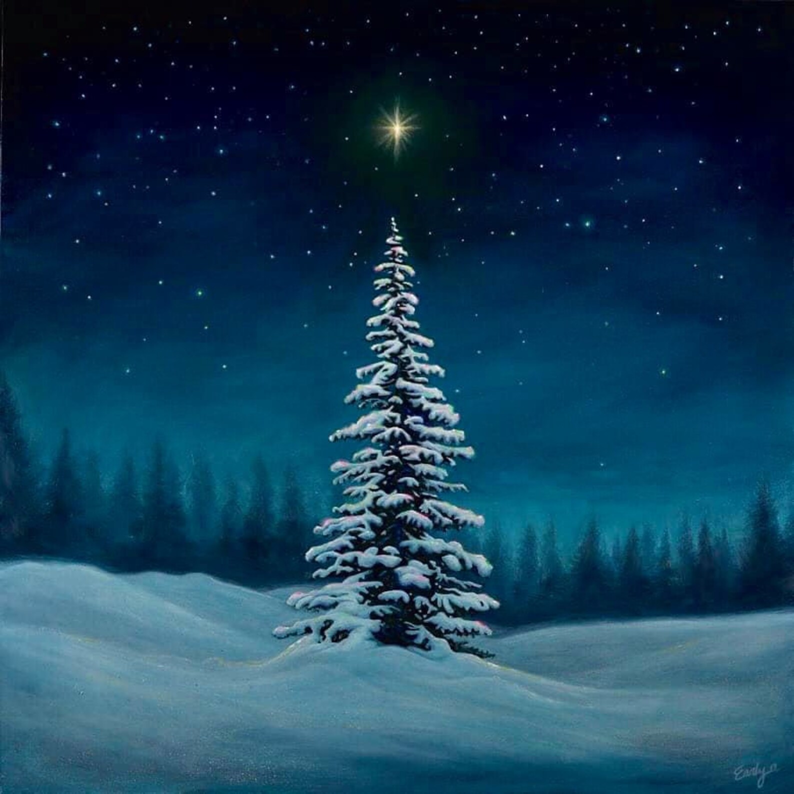 O Night Divine Print - Etsy