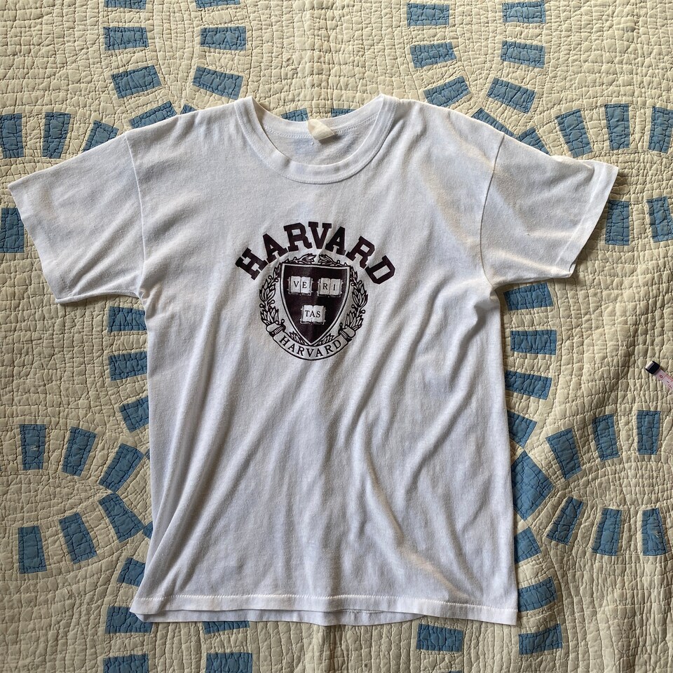Vintage 1980s Harvard Tee sold by Hopeful Spoiler | SKU 12118278 ...